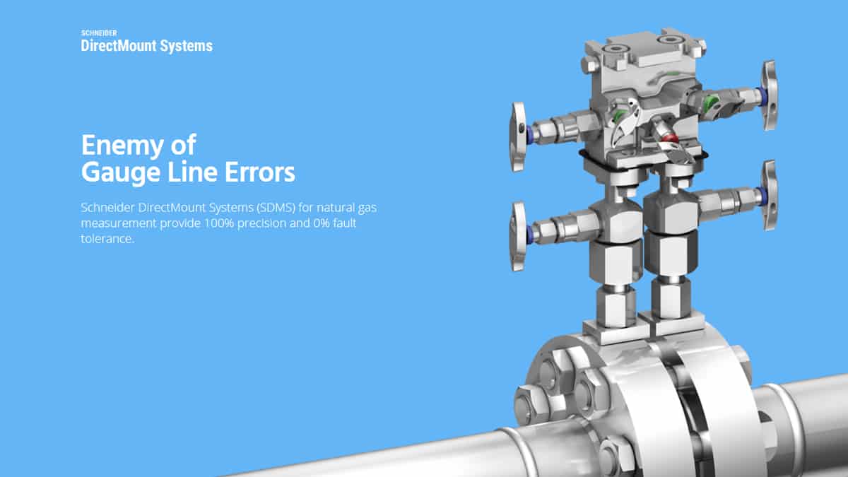 Natural Gas Measurement with Schneider DirectMount Systems